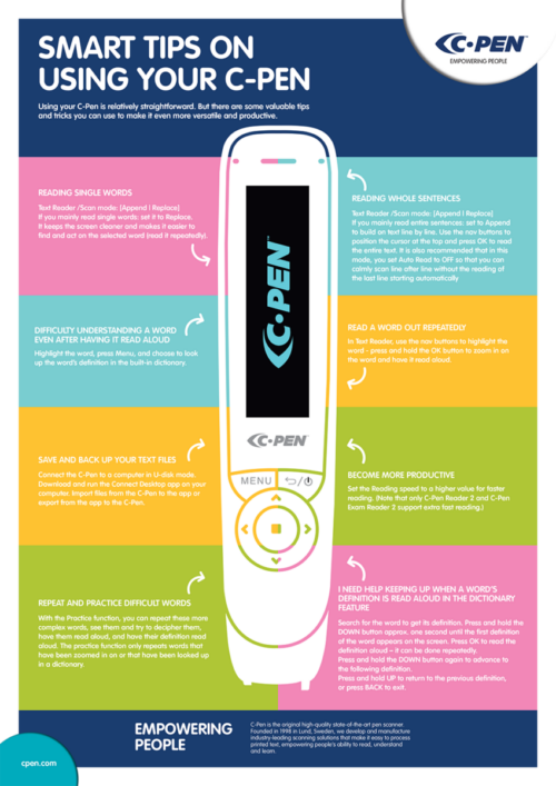 C-Pen Reader 2: Reading Support Dyslexia Pen - The Brainary Australia